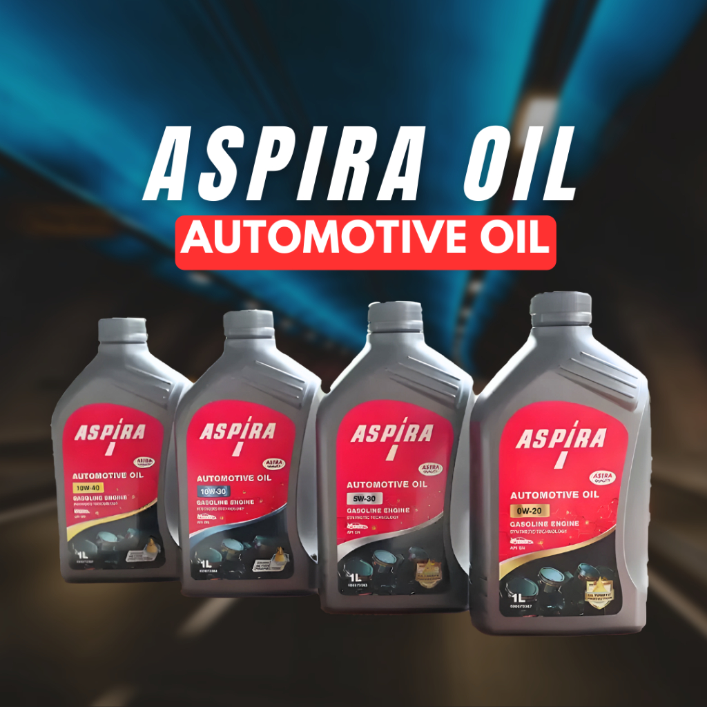 Aspira Automotive Oil 0W-20/ 5W-30 / 10W-30 / 10W-40 - Engine Oil - 1L ...