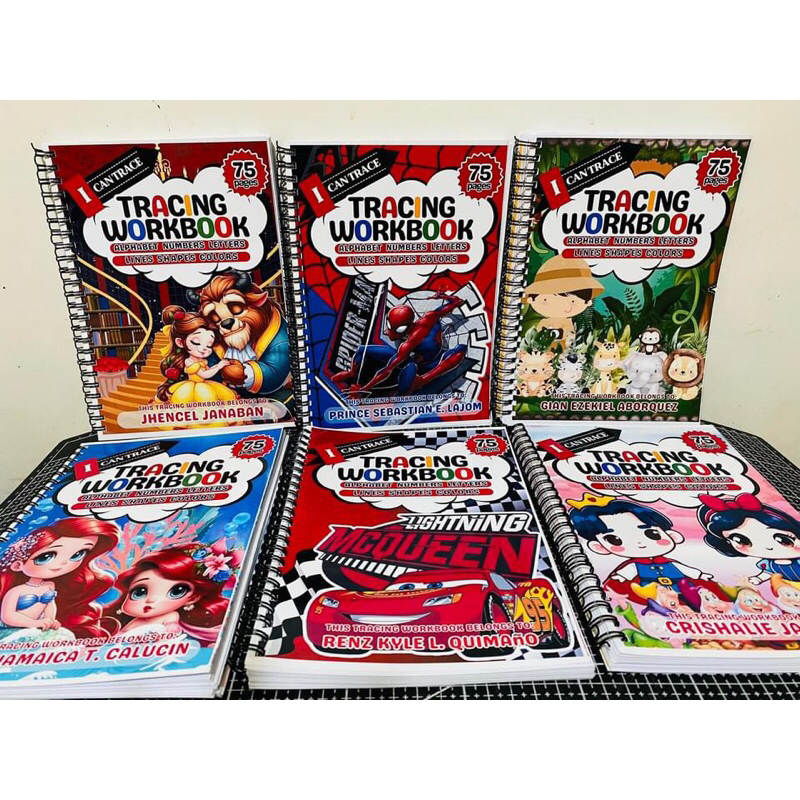 10pcs notebooks writing and composition 160gsm cover 50pages | Shopee ...