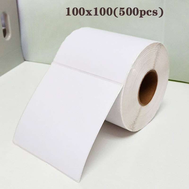 Thermal sticker A6 waybill 500 sheet adhesive label sticker | Shopee ...