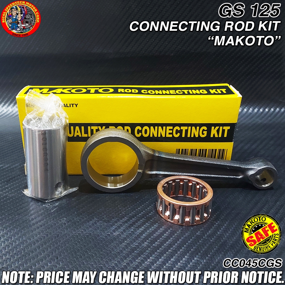 GS 125 CONNECTING ROD KIT MAKOTO (CC045CGS) | Shopee Philippines