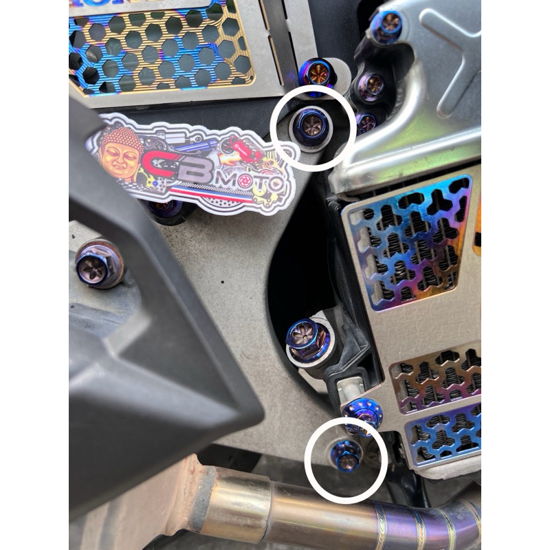 HENG SWING ARM BOLT FOR AIRBLADE 150 CNC TITANIUM | Shopee Philippines