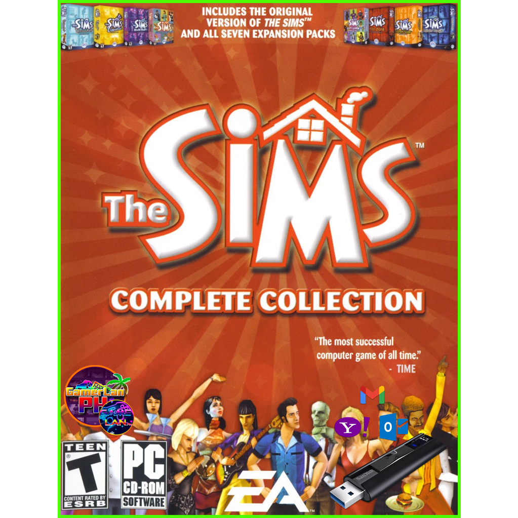 THE SIMS COMPLETE COLLECTION Pc game | Shopee Philippines