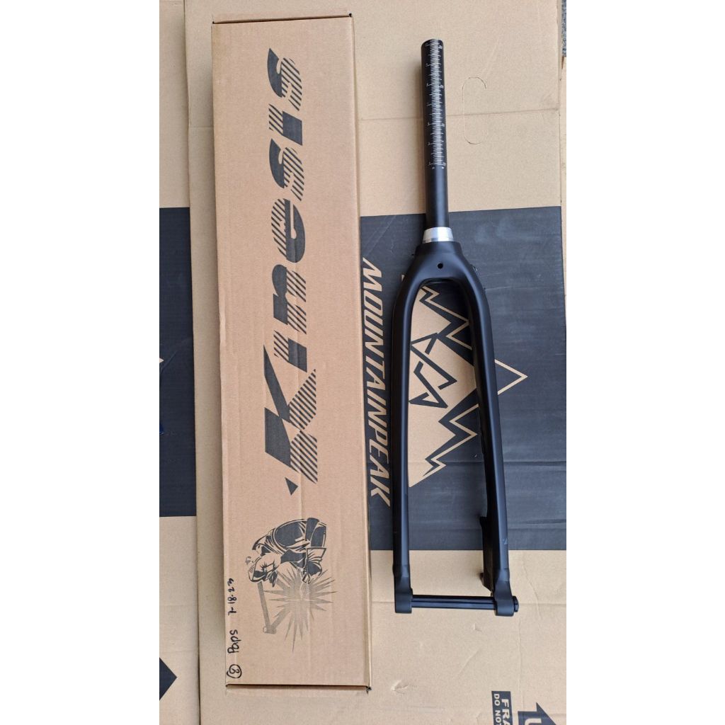KINESIS RIGID FORK QUICKRELEASE & THRU AXLE (INTERNAL CABLING) | Shopee ...