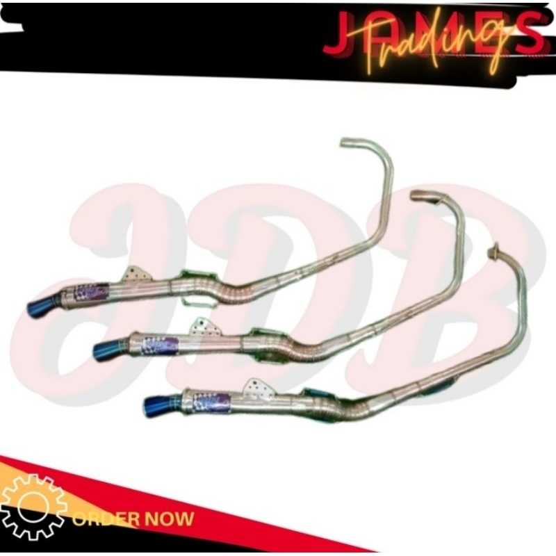 AUN OPEN PIPE for Raider 150/TMX155/TMX 125 w/ free silencer | Shopee ...