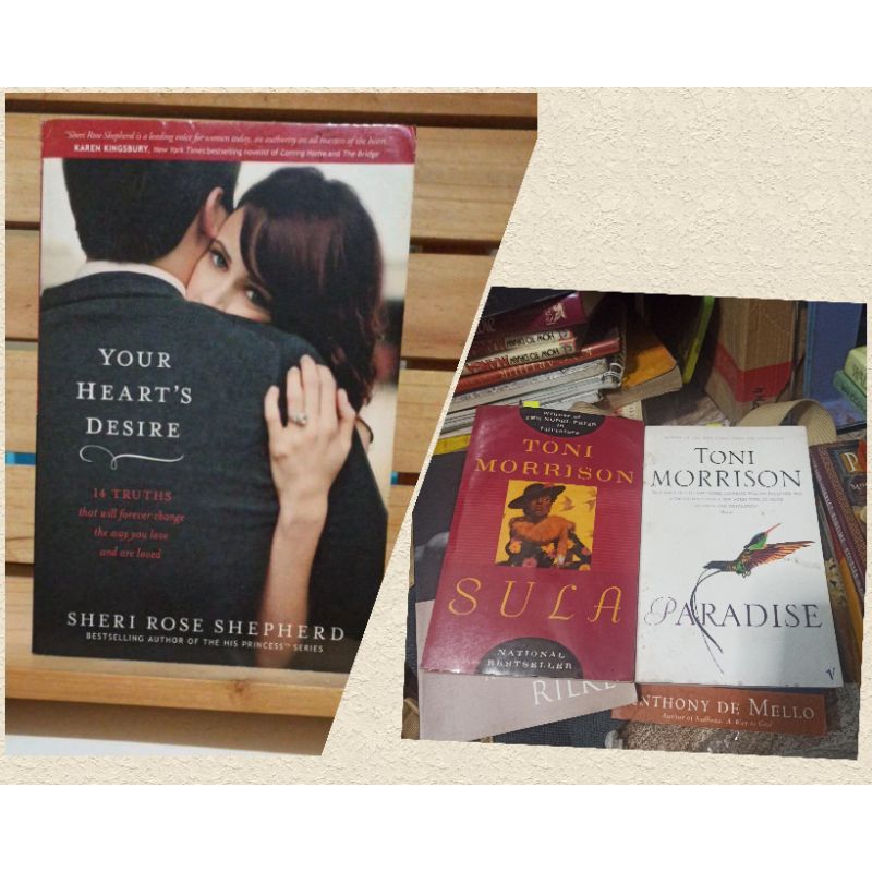 beloved sula paradise by toni Morrison your heart's desire sheri rose ...