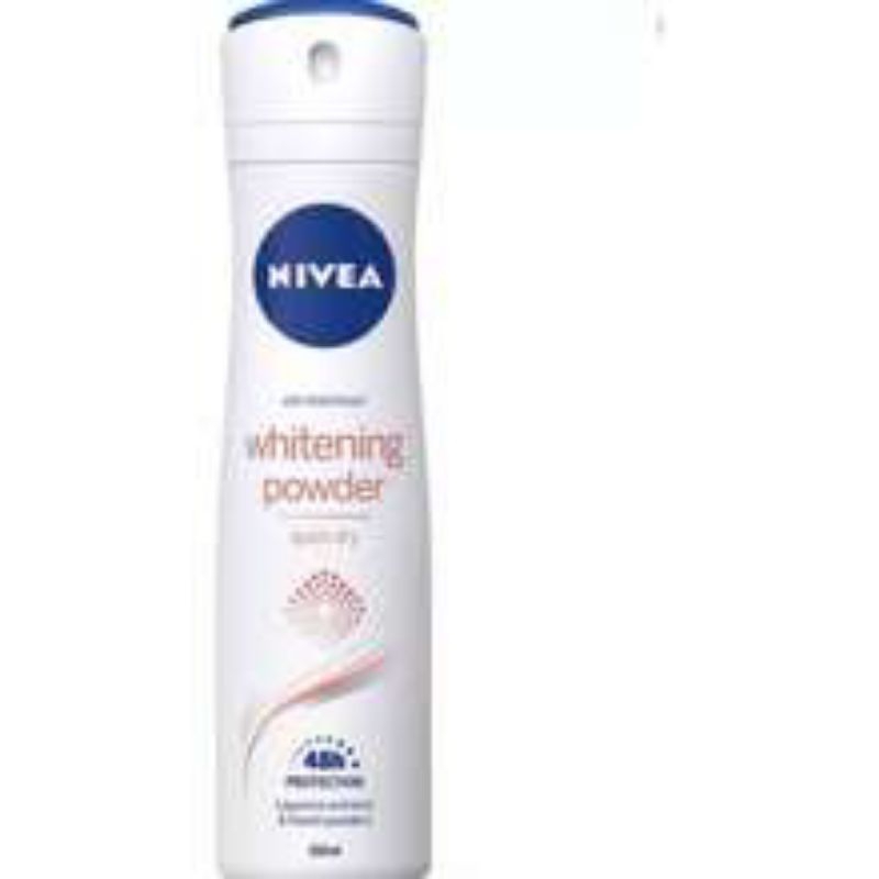 Nivea Anti-perspirant Whitening Powder Deodorant Spray Quick Dry 150ml ...