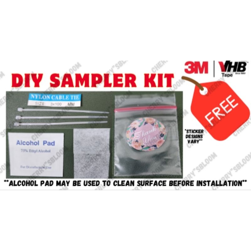 FREE ️ ️ ️ DIY SAMPLER KIT.DO NOT ORDER. | Shopee Philippines