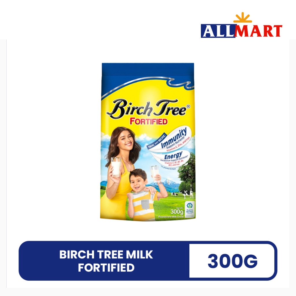 Birch Tree Milk Fortified 300g - AllMart Online Grocery | Shopee ...