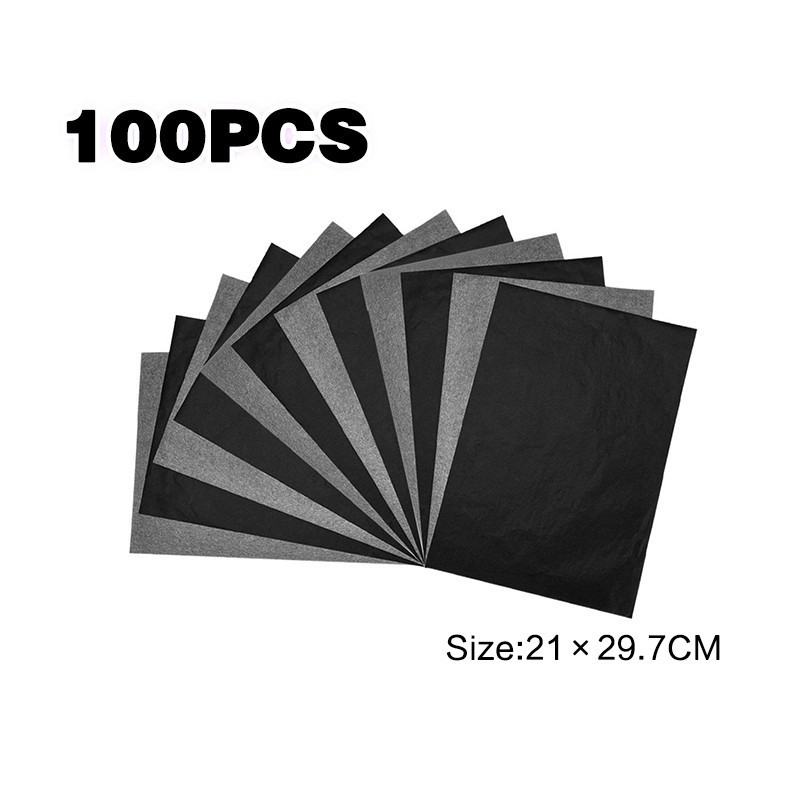 【COD】100 Sheets A4 Carbon Guarantee Paper Black/Blue Carbon Paper Club ...