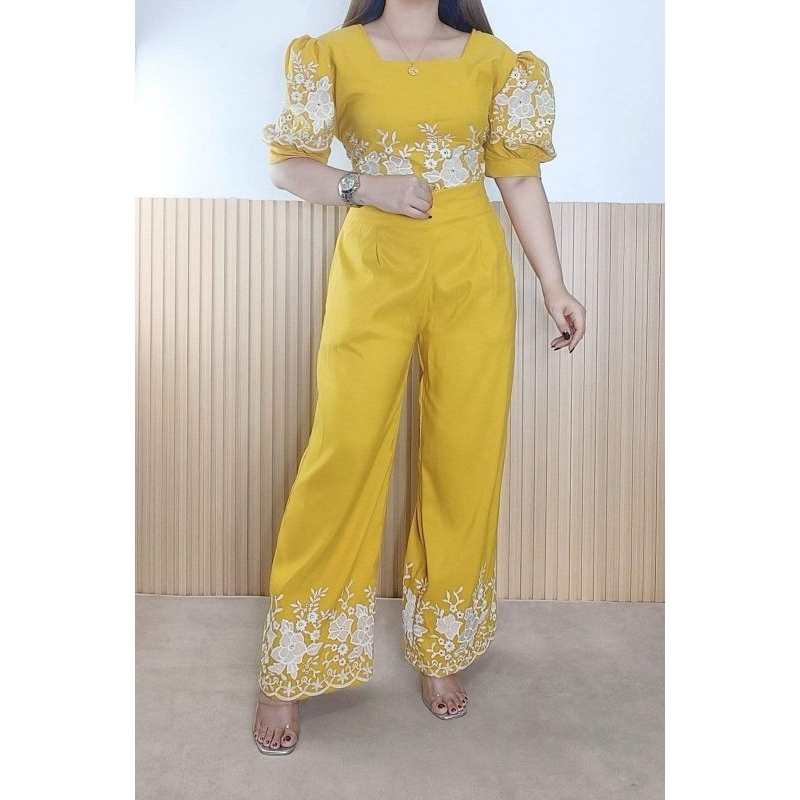 DashingDuds BONNIE PANTS COORDS cotton eyelet senepa formal party ...