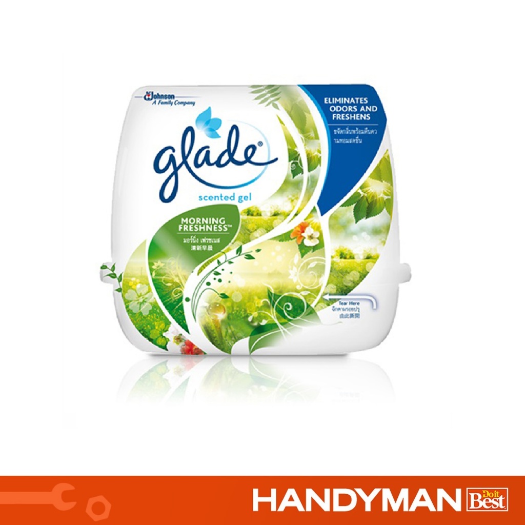 Glade Scented Gel Morning Freshness, 180grams | Shopee Philippines