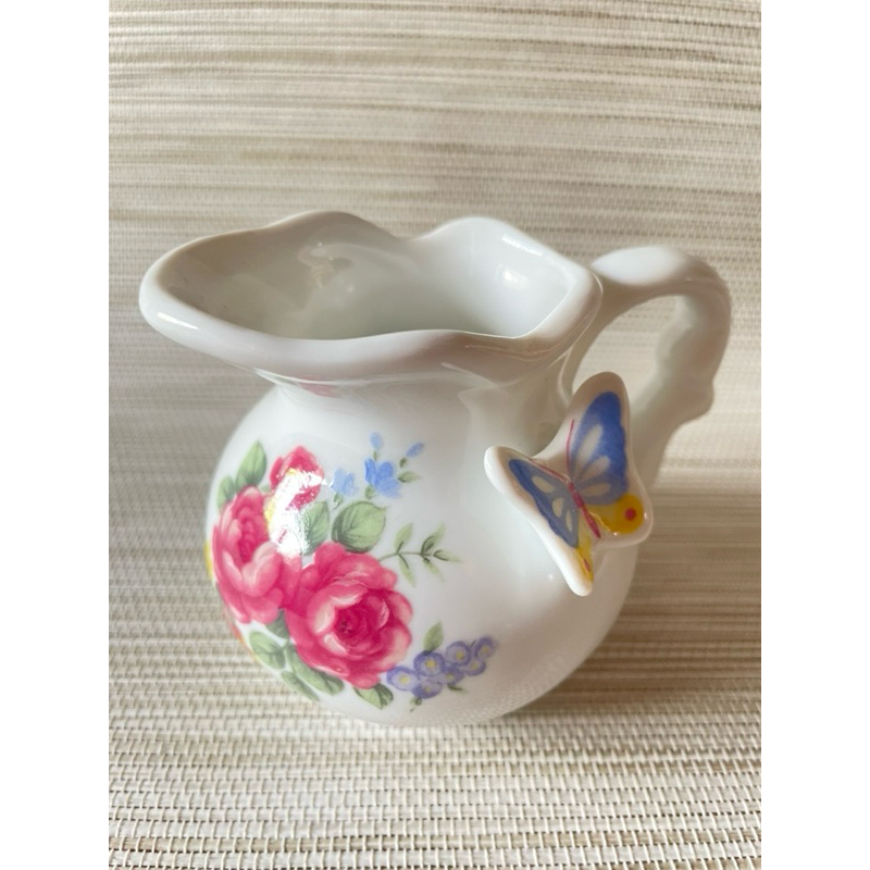 Pretty Floral with Butterfly Small Pitcher Creamer Jug | Shopee Philippines