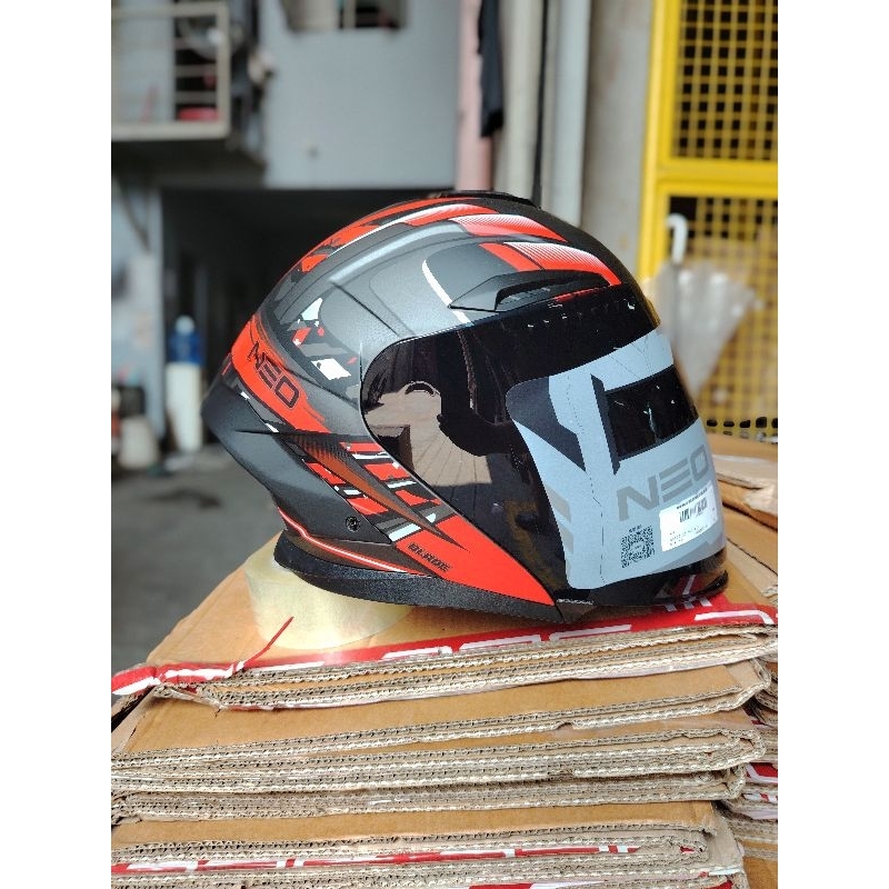 SPYDER NEO Blade Half Face Helmet Dual Visor | Shopee Philippines