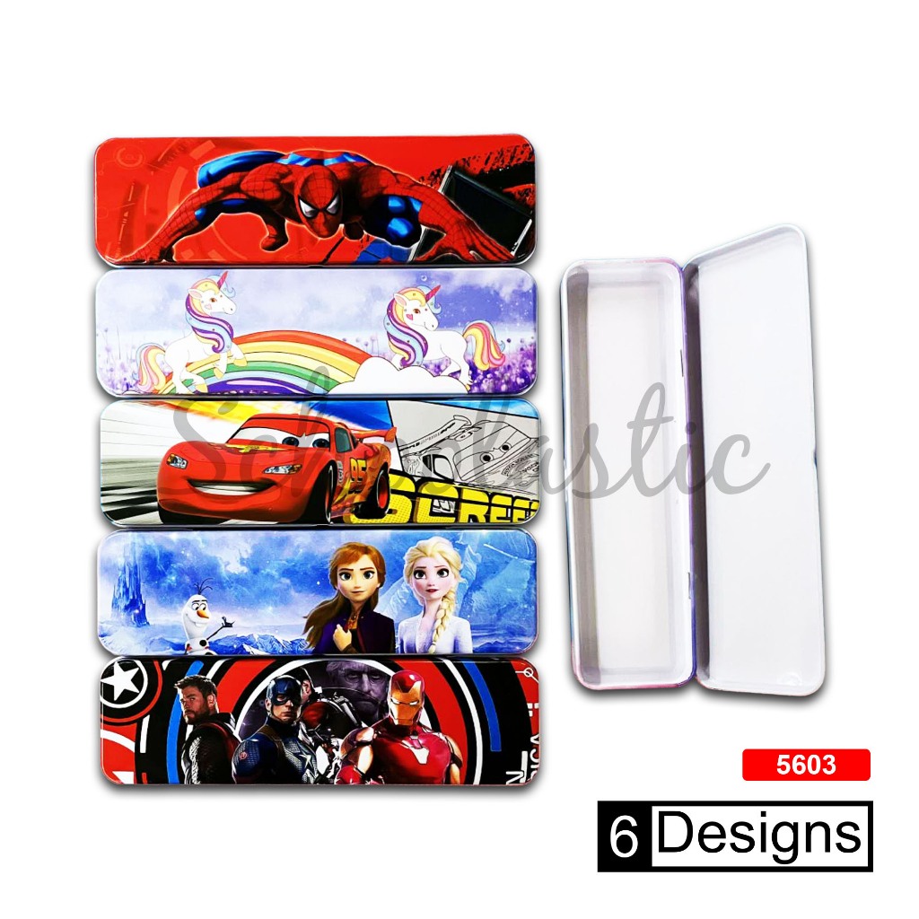 5603 20x6cm Character Pencil Case Kids Pencil Box | Shopee Philippines