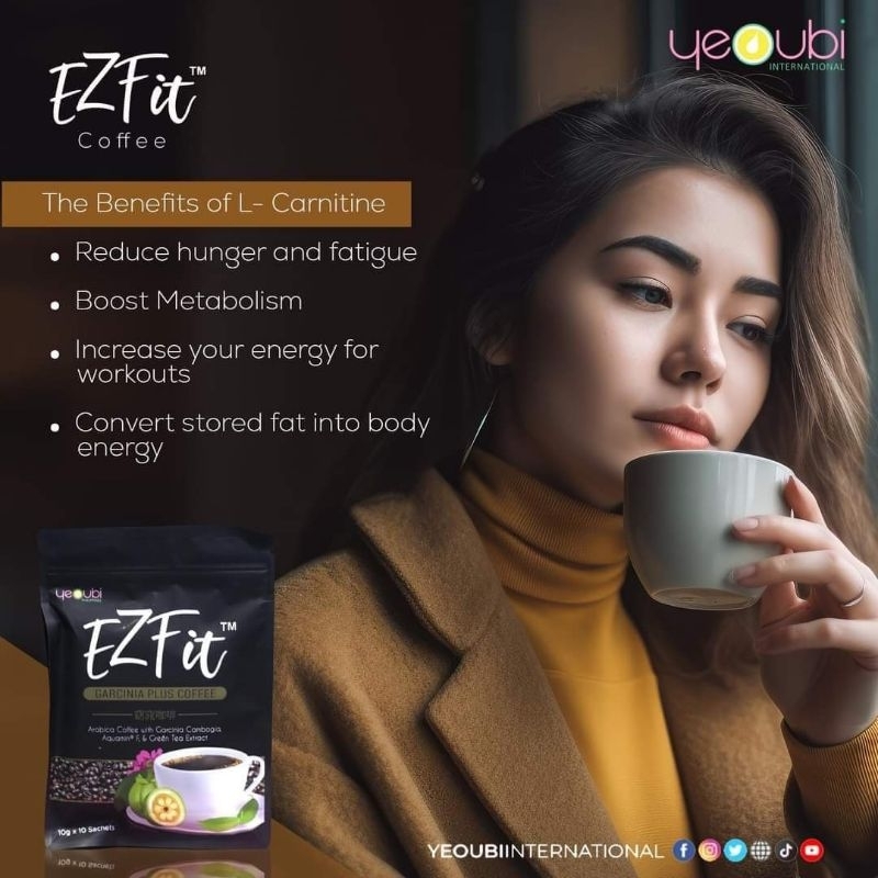 EZ Fit Coffee 10 Sachet 5 PACK | Shopee Philippines