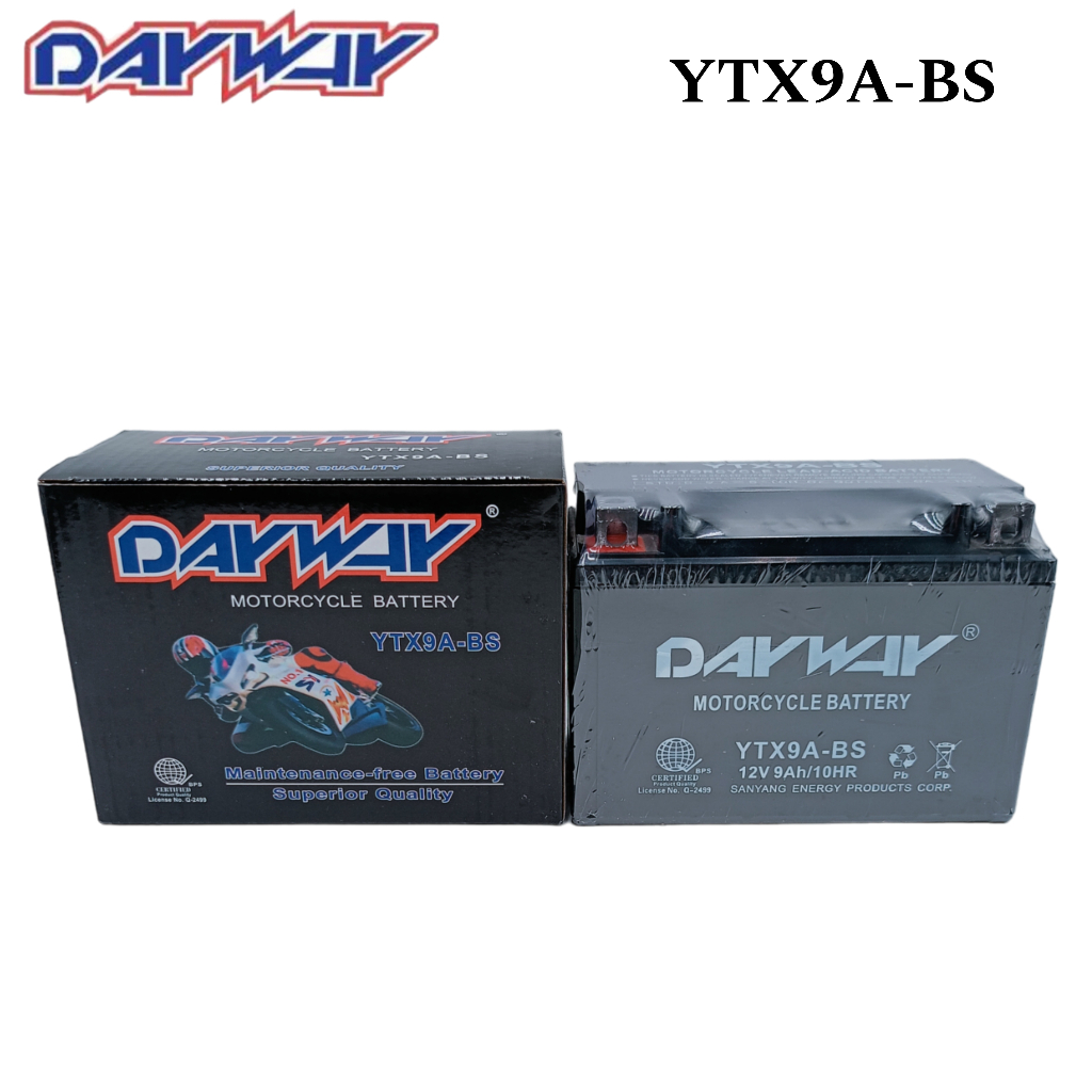 ORIGINAL MOTORCYCLE DAYWAY BATTERY 2.5/3L/4L/5L/6.5L/7L | Shopee Philippines