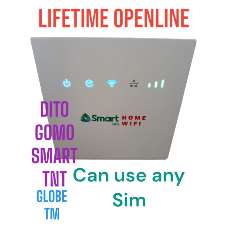 OPENLINE R051/R021/R221s Smartbro Home PREPAID WIFI | Shopee Philippines