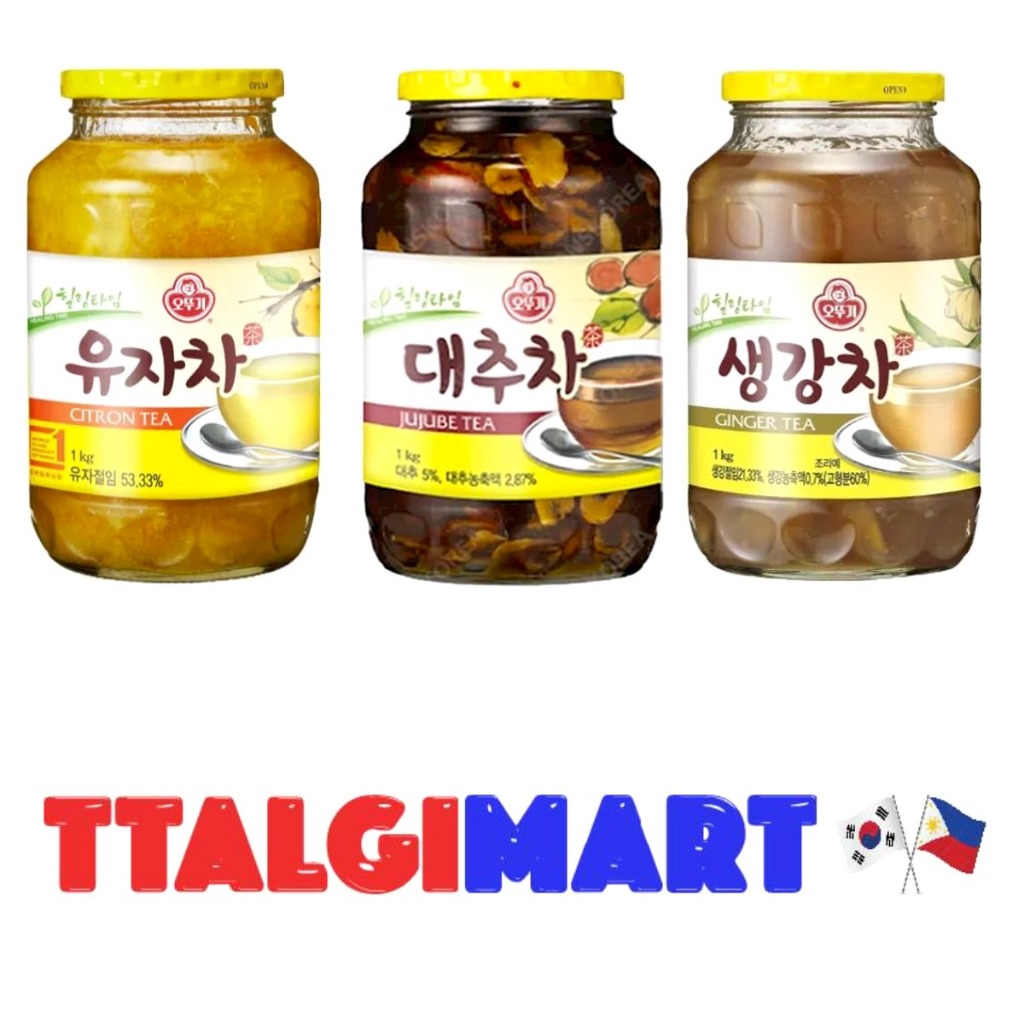 OTTOGI HONEY CITRON & GINGER TEA 1KG | Shopee Philippines