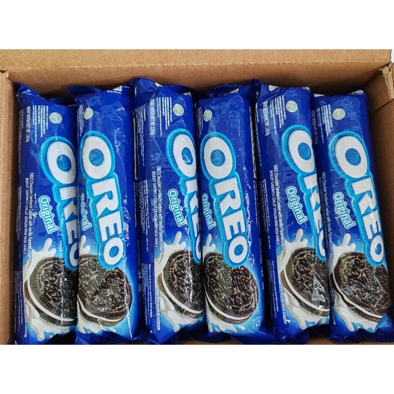 OREO Sandwich Cookies Snacks 119.6grams (Chocolate /Vanilla flavor ...
