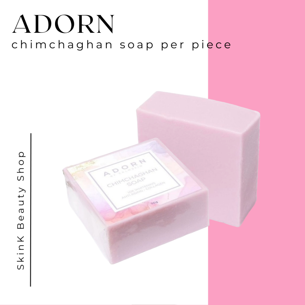 Adorn by Calmskin Chimchaghan Soap 70g | Shopee Philippines