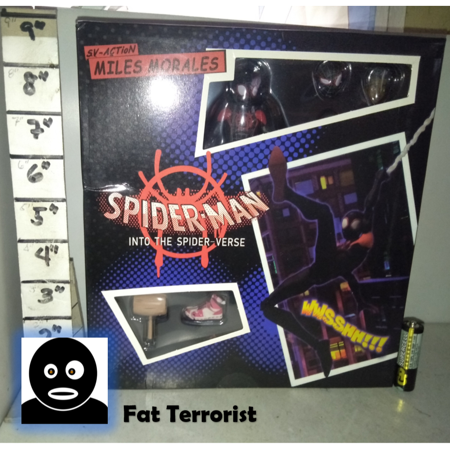 FT SV Action Sentinel Spiderman into the Spider Verse Miles Morales ...