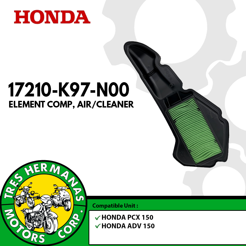 ELEMENT COMP, AIR/CLEANER For : HONDA Motorcycle : PCX 150 / ADV 150 ...