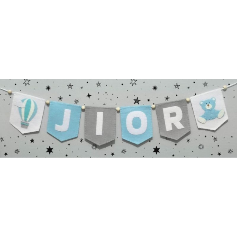 Felt flag bunting letter banner(sold per letter) | Shopee Philippines