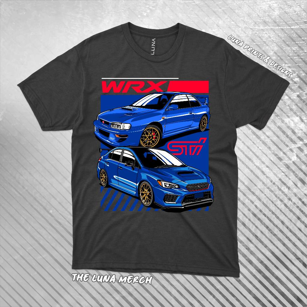 Subaru WRX Impreza ( EJ257 Engine ) Car Shirt Collection - The Luna ...