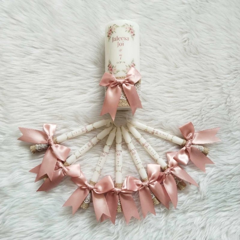 Personalized Debut 7th Birthday Candles | Shopee Philippines