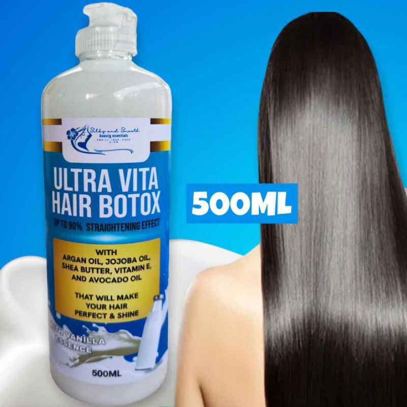 SILKY and SMOOTH ULTRA VITA HAIR BOTOX 500ML | Shopee Philippines