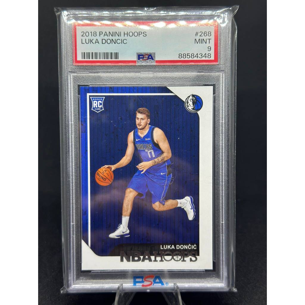 2018-19 Panini Hoops Luka Doncic Rookie Card PSA 9 MINT | Shopee ...