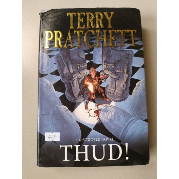 Preloved: Thud! by Terry Pratchett (Hardbound with minor flaw with the ...