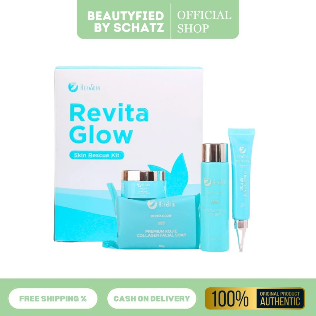 Herskin Revita Glow Skin Rescue Set by Kath Melendez | Shopee Philippines