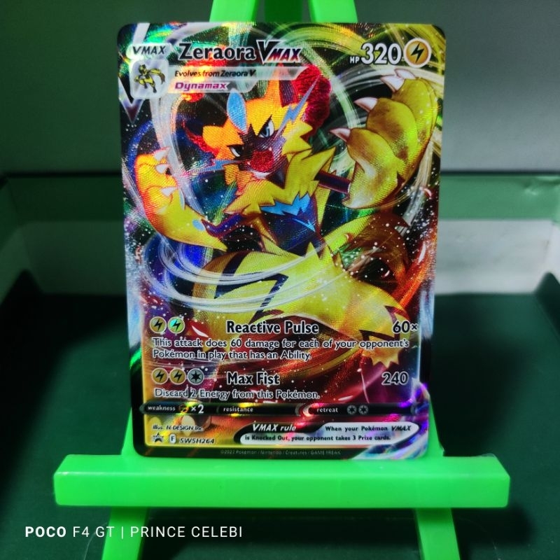 Pokemon TCG - Zeraora Vmax | Shopee Philippines