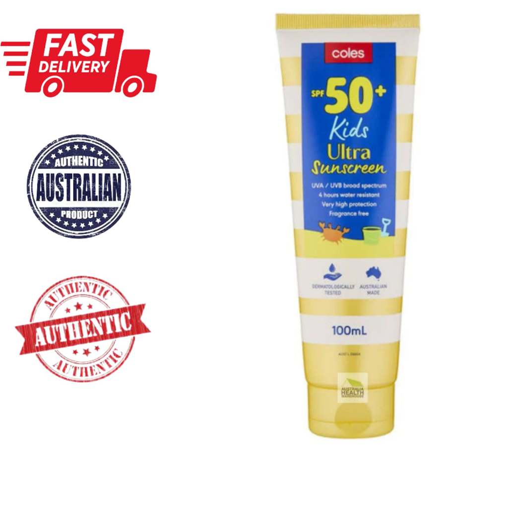 Coles SPF 50+ Ultra Sunscreen Lotion UVA & UVB | Shopee Philippines