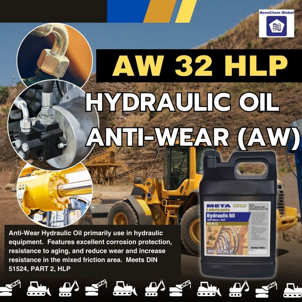 Hydraulic Oil AW HLP - VG 32 | VG 46 | VG 68 - META LUBRICANTS - 4 ...