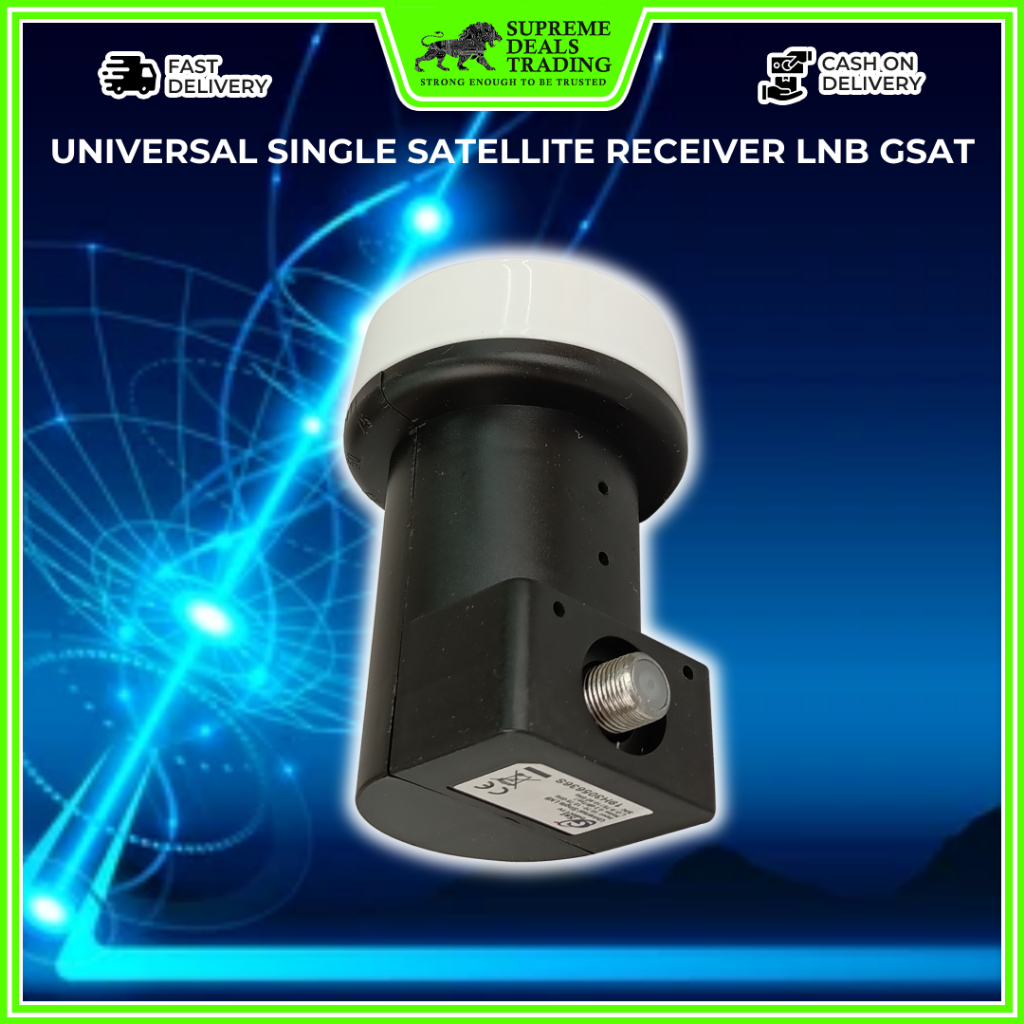 HIGH QUALITY UNIVERSAL SINGLE SATELLITE RECEIVER GSAT LNB | Shopee Philippines