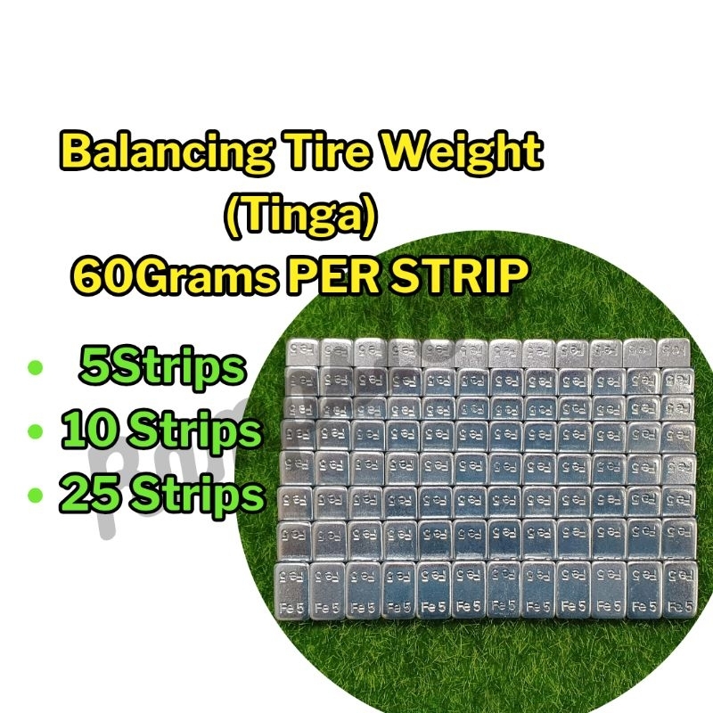 Tinga Balance Tire Weight Stick On (Tinga) | Shopee Philippines