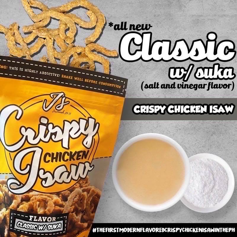 JS CRISPY CHICKEN ISAW CHIPS CLASSIC WITH SUKA 100G | Shopee Philippines