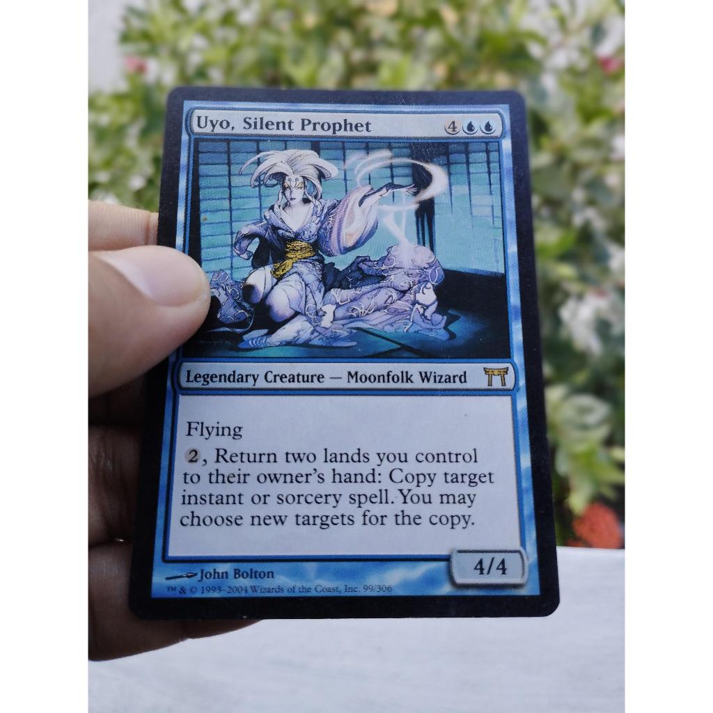 MTG Uyo, Silent Prophet - Champions of Kamigawa (CHK) Mint Trading Card ...