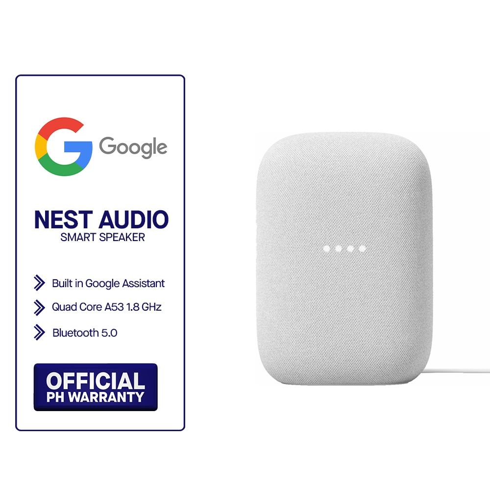 Google Nest Audio Smart Speaker | Shopee Philippines