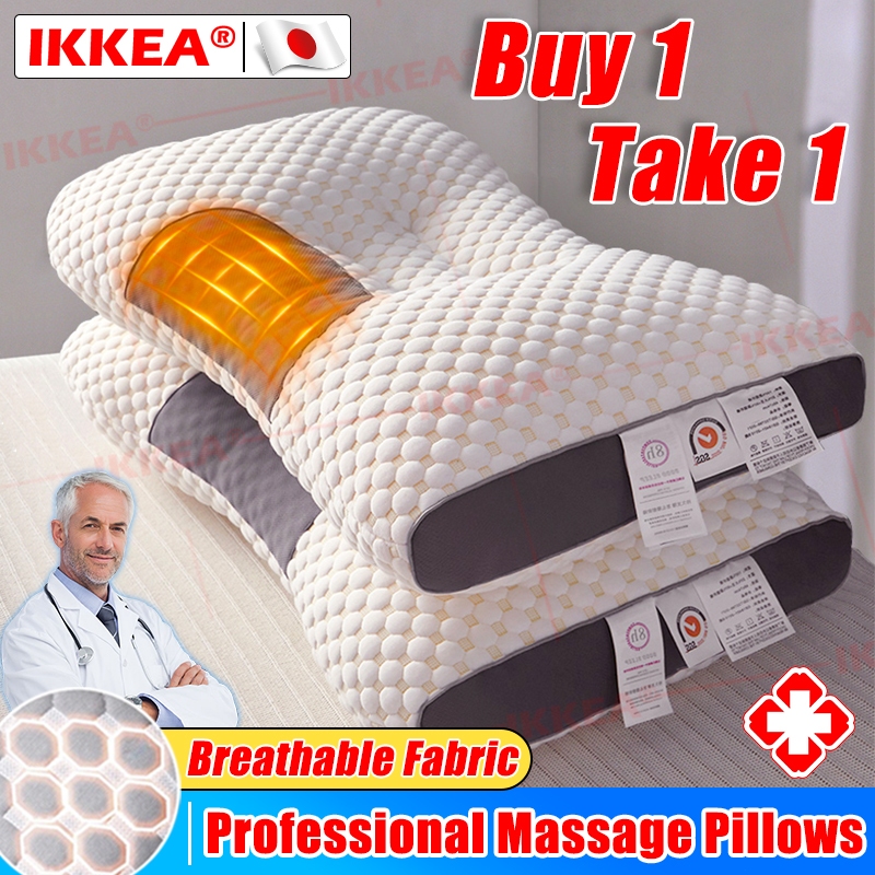 【Buy 1 take 1】Cervical Pillows Ergonomic Neck Pillow 3D Cotton ...