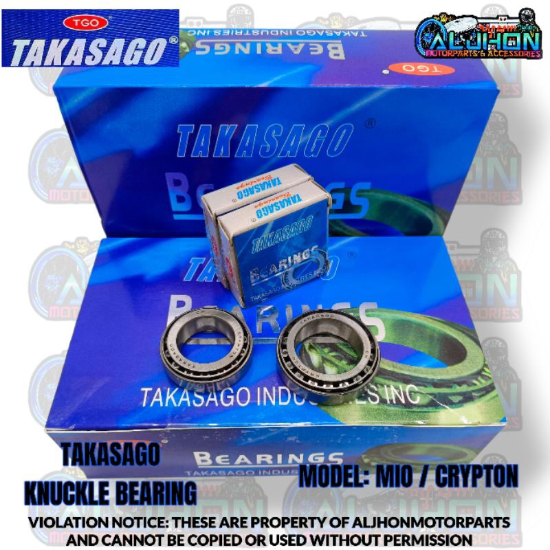 TAKASAGO MIO Yamaha KNUCKLE BEARING | Shopee Philippines