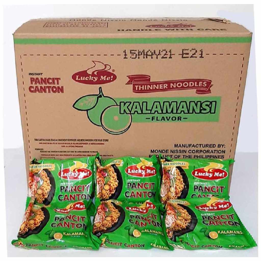 Lucky Me Pancit Canton 72pcs per box (1Box) | Shopee Philippines