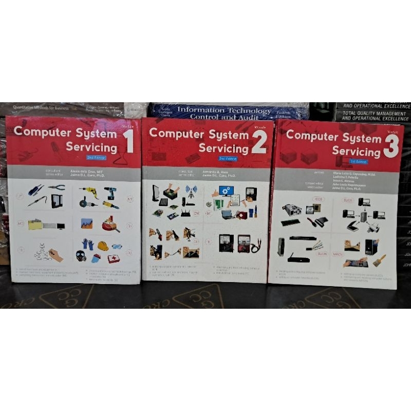 COMPUTER SYSTEM SERVICING 1 2 3 Brand-new Colored Onhand Original 2019 ...