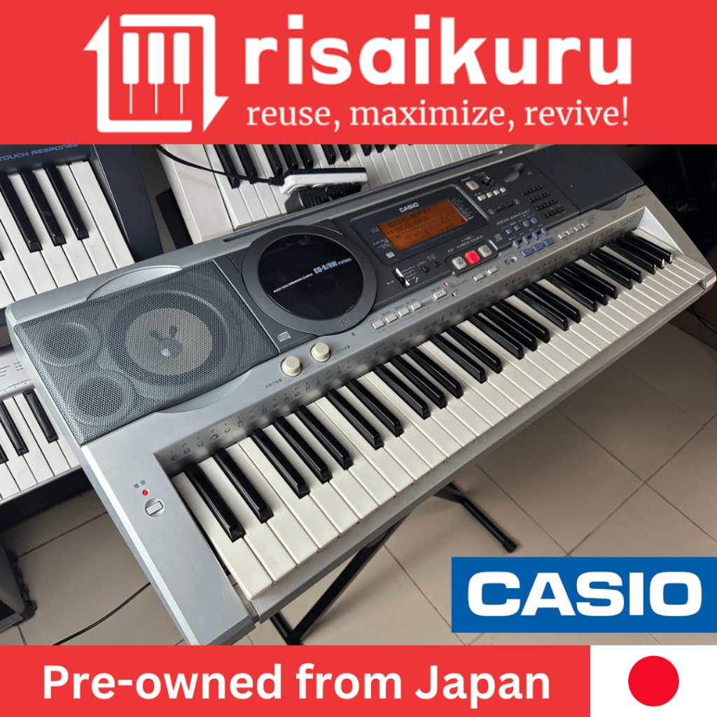 Casio LK-88CDTV Piano Touch Response Keyboard Organ 61 Keys Church Band ...