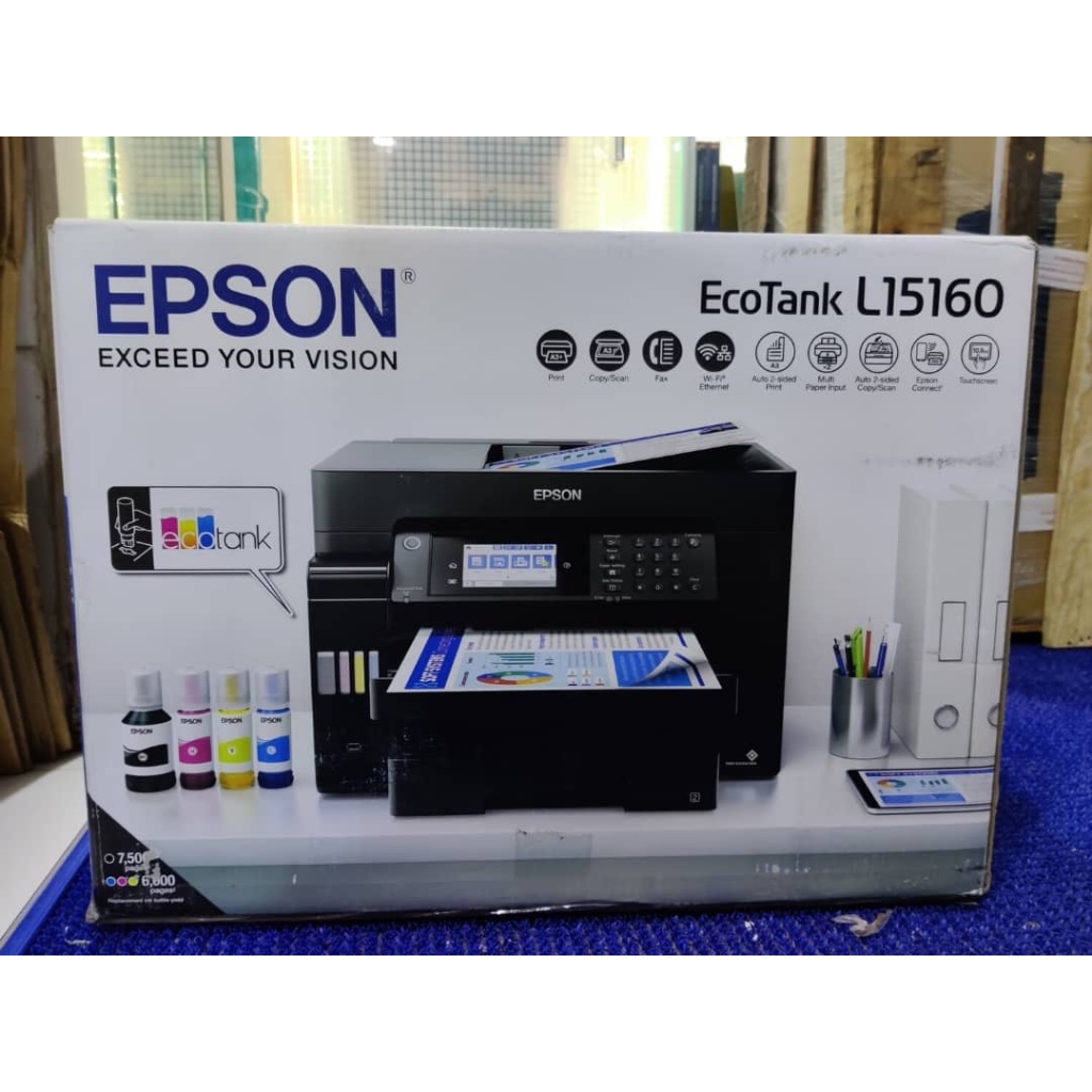 BRAND NEW EPSON ECOTANK L15160 | Shopee Philippines