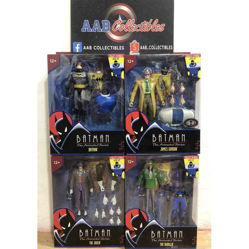 McFarlane DC Batman the Animated Series Lock Up Wave Batman ...