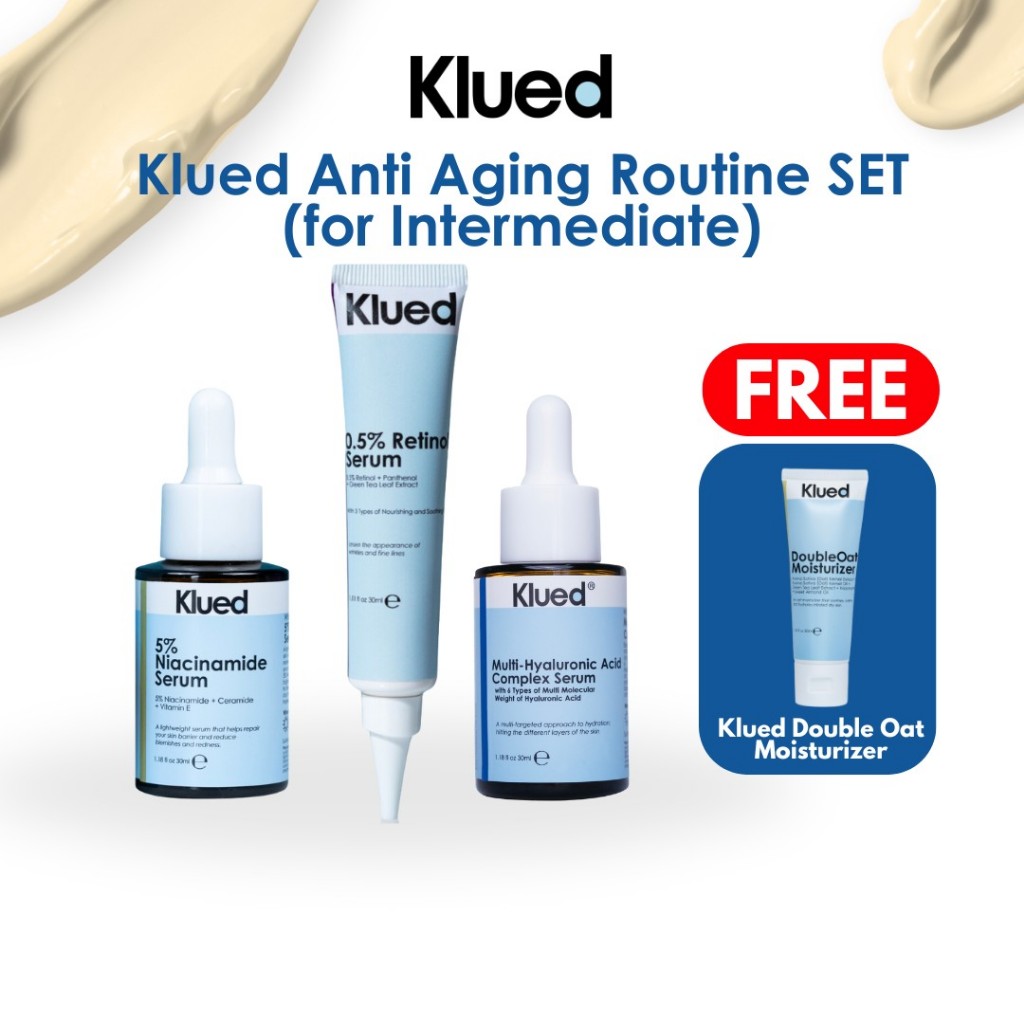 Klued - 3 [BUY1GET1] BUY Klued Anti-Aging Inter. GET FREE 1 Double Oat ...