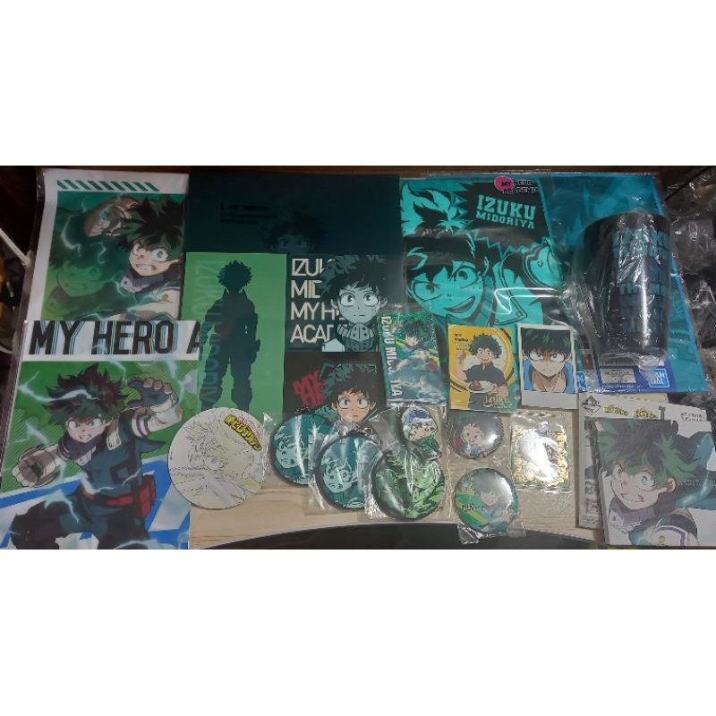 (Read Description!) 18 Pcs. Bundle My Hero Academia Izuku Midoriya Deku ...